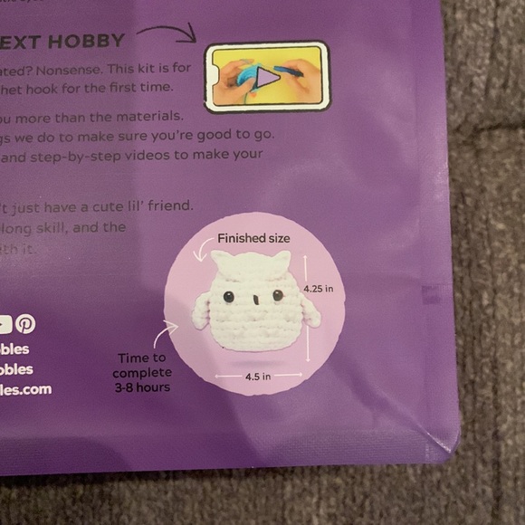 Other | The Woobles Amigurumi Andy The Owl Crochet Kit | Poshmark